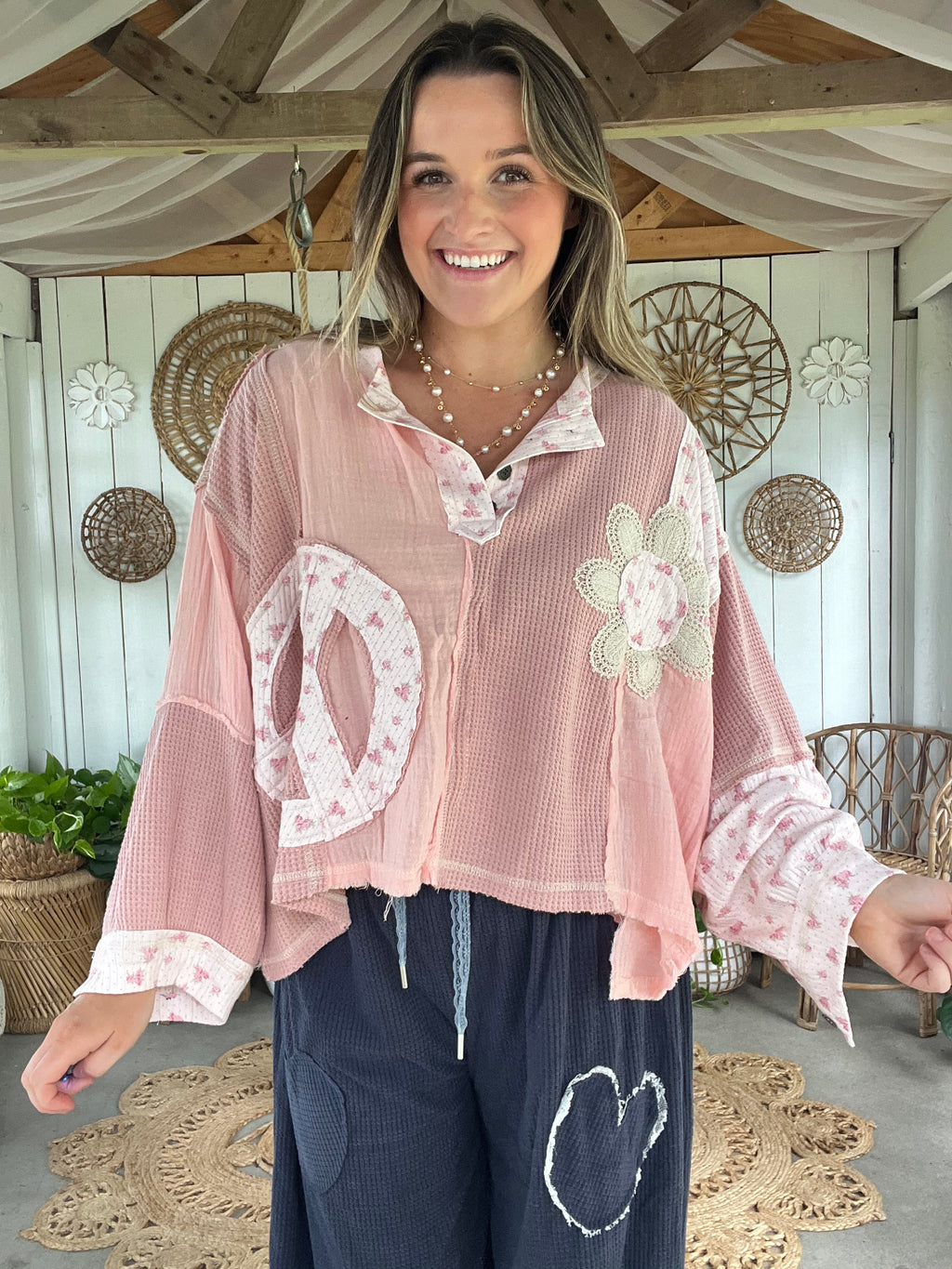 The Brailey Top - PINK – Coastal Lane Boutique