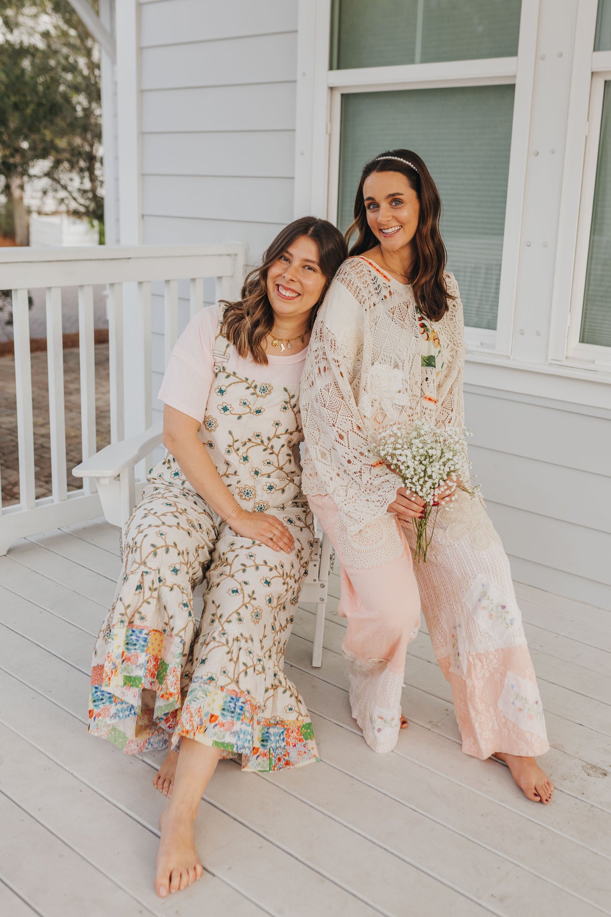 The Berry Blue Patch Pants – Coastal Lane Boutique